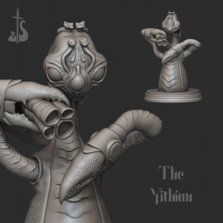 3D Printable Generic Yithian by Vanquish the Darkness